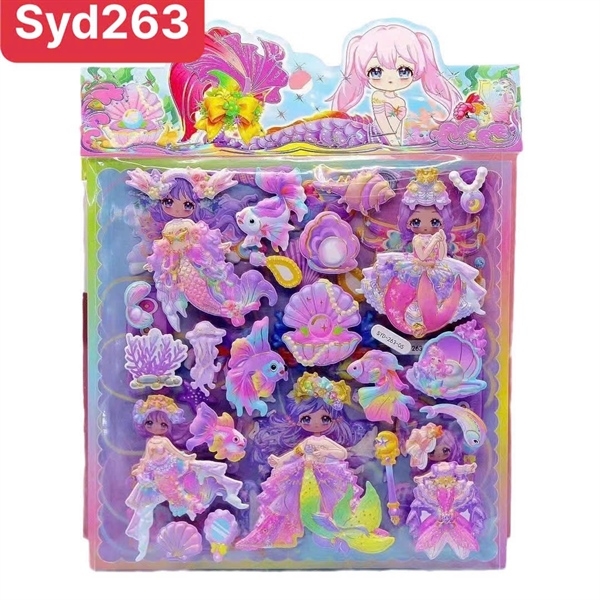 SYD263 TÚI 10 VỈ 2 LỚP DÁN NÀNG TIÊN CÁ