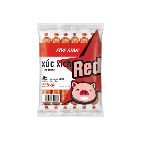 CP Xúc Xích Heo RED Five Star