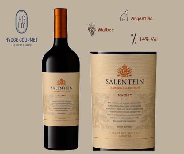 Vang đỏ Salentein Barrel Selection Malbec