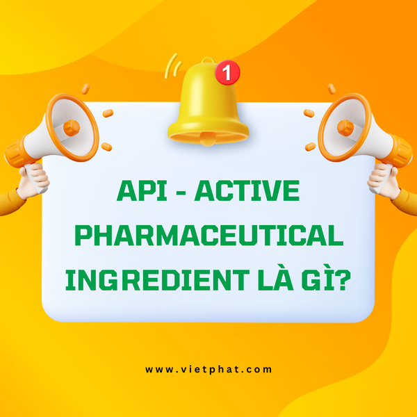 API - Active Pharmaceutical Ingredient là gì VIETPHAT