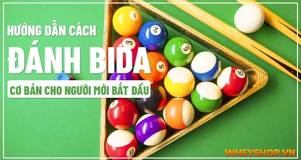 Cẩm nang cách đánh bida cơ bản cho người mới bắt đầu