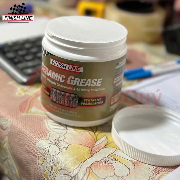 Mỡ bò Finish Line Ceramic Grease 450g (VAT)