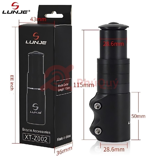 Nối Cổ-Nâng Chiều Cao Cổ Xe Đạp LUNJE XT-Z002