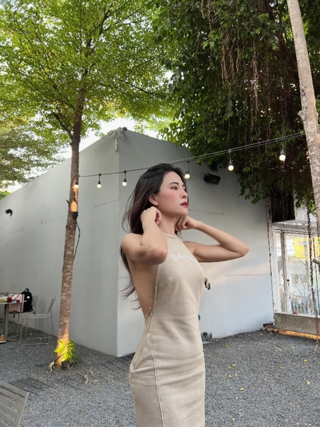 Đầm dài đuôi cá thương hiệu HULLEY ROSE