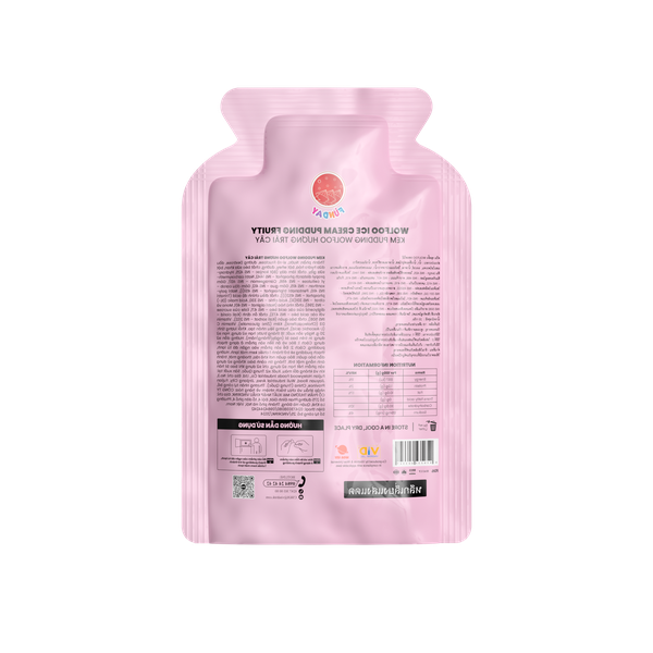 Kem Pudding Wolfoo hương trái cây 120g