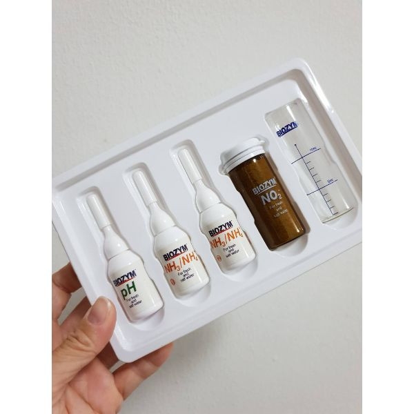 Biozym Test Kit 3 in 1 - Đo chỉ số pH, NH3/NH4, NO2 trong bể thủy sinh ...