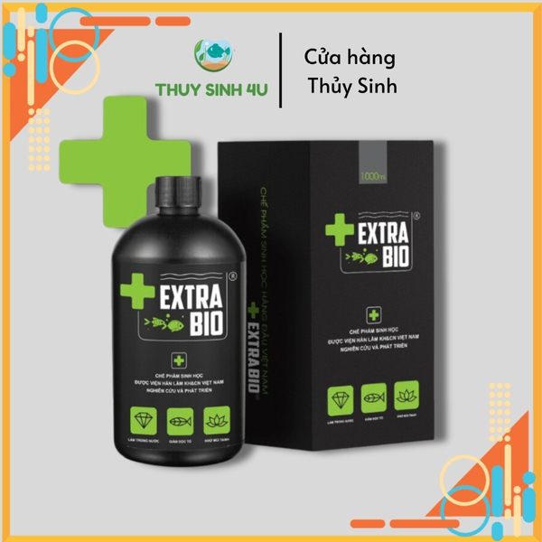 Men vi sinh EXTRA BIO - trong nước hồ cá, xử lý chất độc trong nước