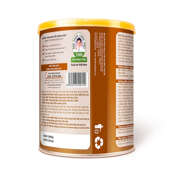 Fit Cacao Men Men – Bột cacao hòa tan năng lượng dành cho nam giới hiện đại