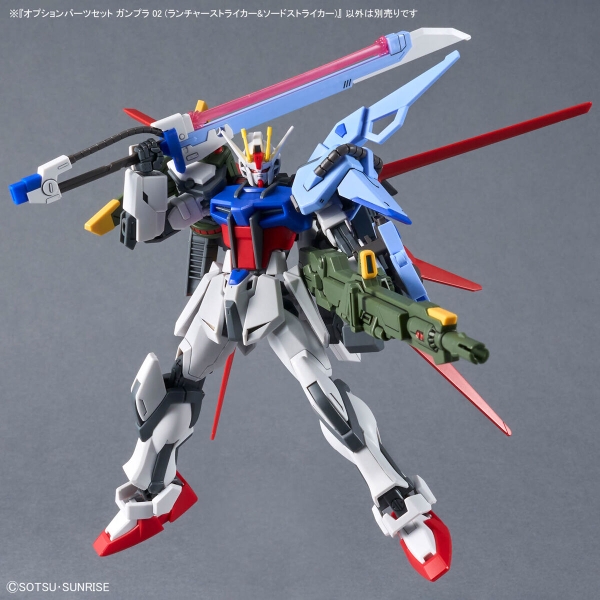 OPTION PARTS SET GUNPLA 02 (LAUNCHER STRIKER & SWORD STRIKER) | Lostboysvn