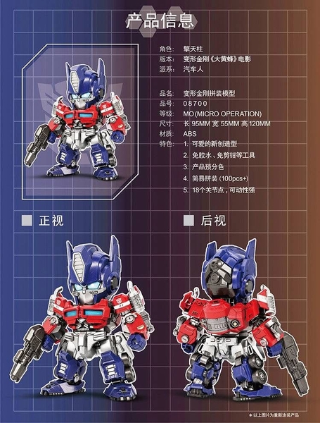 Model Kit - Micro Operation 01 - Optimus Prime | Lostboysvn