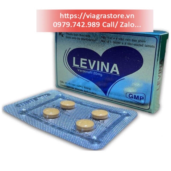 Levina 20mg Cophavina Điều Trị Rối Loạn Cương Dương | viagrastore.vn