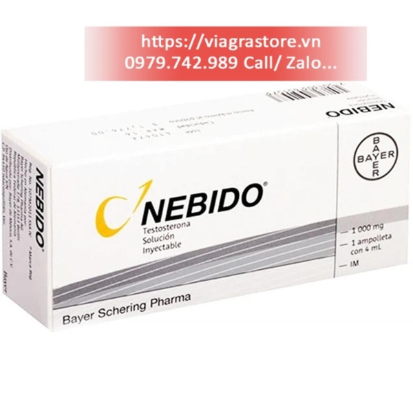 Nebido 1000mg/4ml - Liệu Pháp Tay Thế Testosterone Ở Nam Giới ...