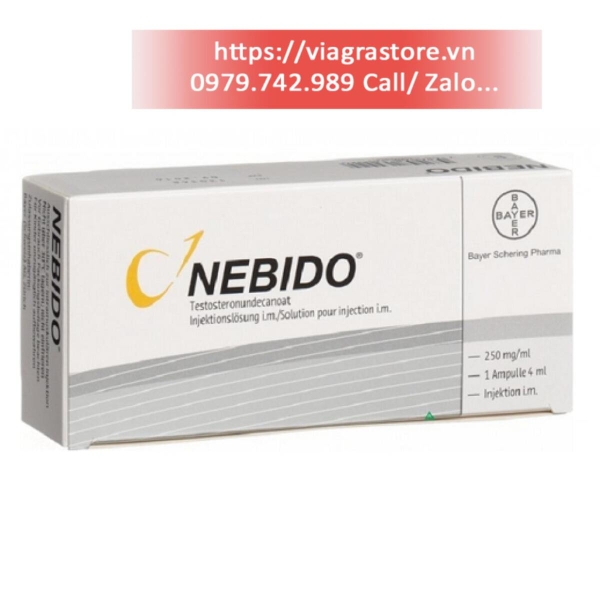 Nebido 1000MG/4ml Injection - Hộp 1 Lọ 4ml | viagrastore.vn