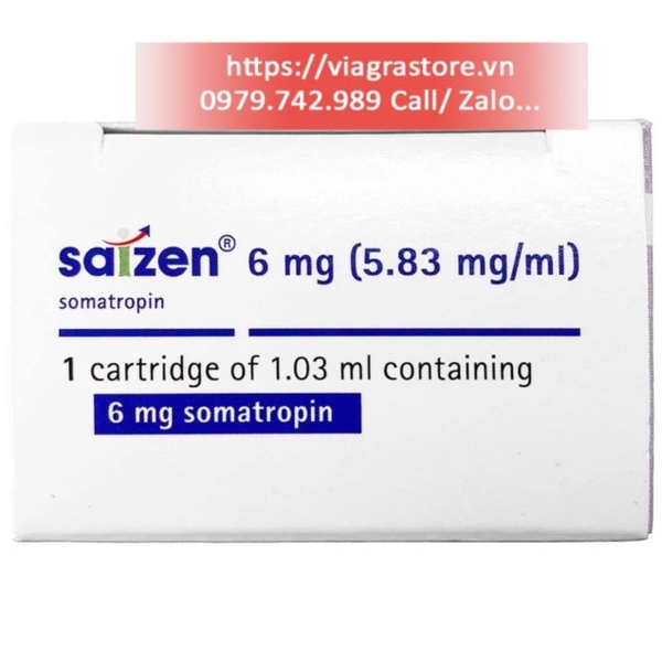 Saizen 6mg Somatropin Hãng Merck | viagrastore.vn