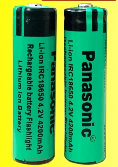 Pin sạc Li-ion 18650 Panasonic 4200mAh 4.2V - Đầu lồi
