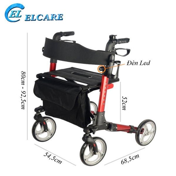 Khung Tập Đi Lucass W89 Xe Đẩy Cao Cấp Dành Cho Người Già