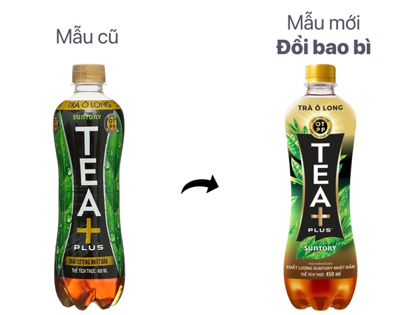 Trà Olong Tea+ plus - chai 450ml | Deli Mart