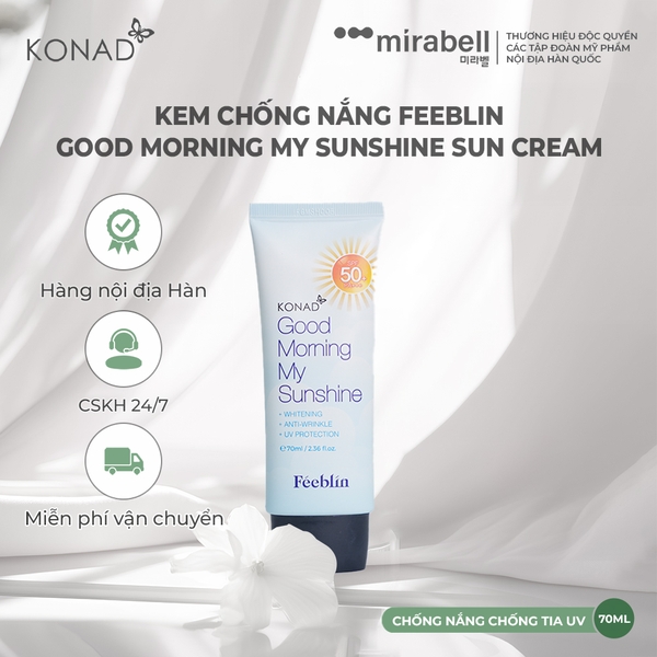 Kem chống nắng Feeblin Good Morning My Sunshine Sun Cream