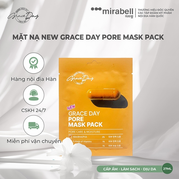Mặt Nạ New Graceday Pore Mask Pack