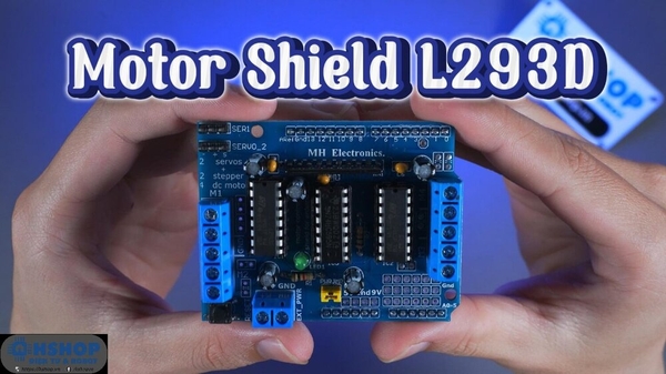Mạch Motor Shield L293D (Arduino Compatible)