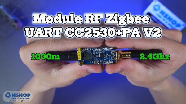 Module RF Zigbee UART CC2530+PA V2