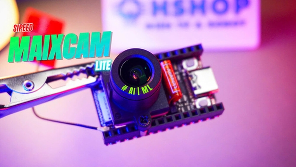 SiPEED MAIXCAM Lite 1GHz RISC-V C906 AI Vision Auditory | AIOT Development Board