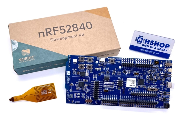 Mạch nRF52840 DK, Bluetooth Low Energy, Bluetooth mesh, NFC, Thread and ...
