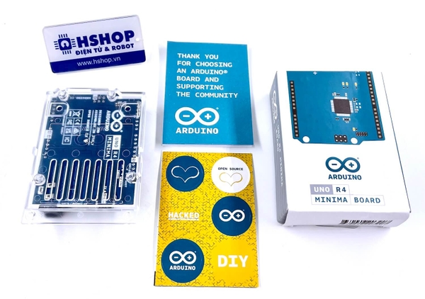 Arduino UNO R4 Minima chính hãng (Original - Made in Italy)