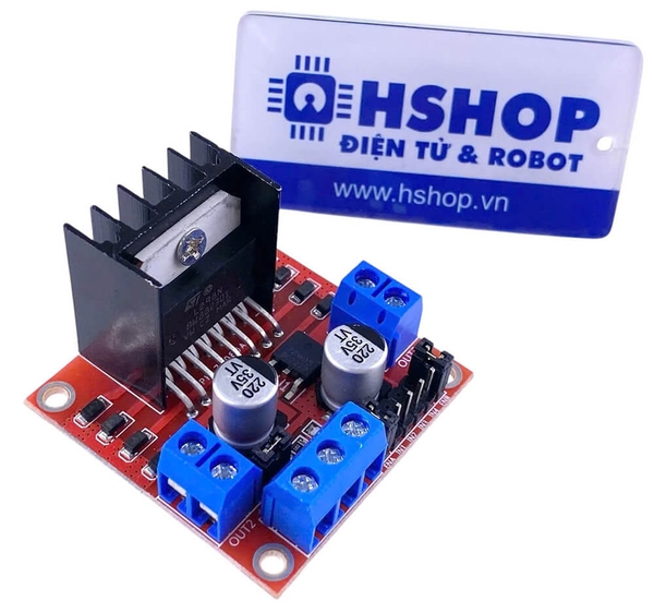 Mạch điều khiển động cơ L298 DC Motor Driver