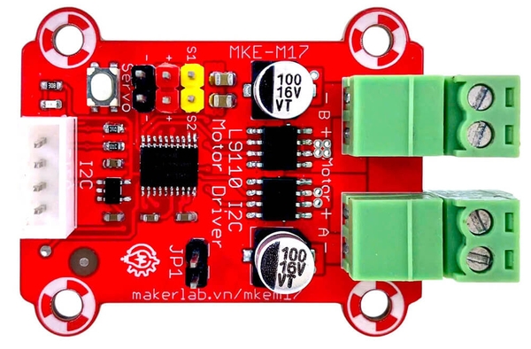 Mạch điều khiển động cơ MKE-M17 L9110 I2C motor control module