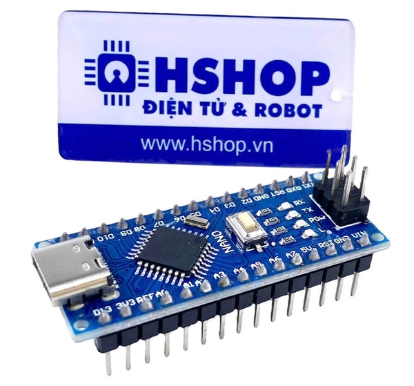 Mạch Nano CH340 cổng USB C (Arduino Nano Compatible)