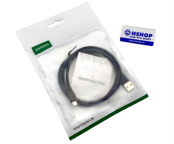 Cáp Micro USB to USB 2.0 dài 1m cao cấp 60136 chính hãng Ugreen
