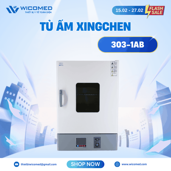 Tủ Ấm Vi Sinh 70 Lít Xingchen 303-1AB | WICOMED - Thiết Bị Y Tế Toàn Diện