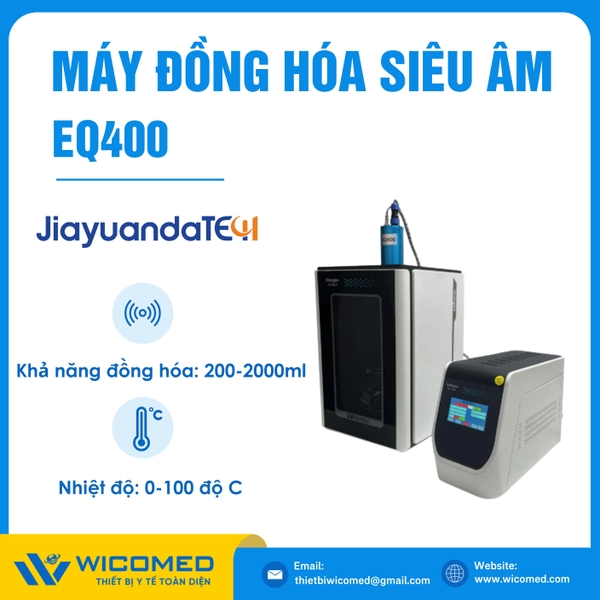 Máy Đồng Hóa Siêu Âm Jiayuanda EQ400 | Tối Đa 2 Lít | WICOMED - Thiết ...