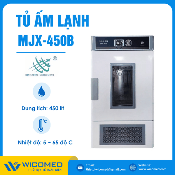 Tủ Ấm Lạnh Có Đèn UV 450 Lít Xingchen MJX-450B | WICOMED - Thiết Bị Y ...