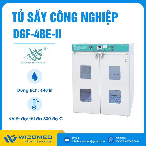 Tủ Sấy Công Nghiệp Xingchen DGF-4BE-II | 640 Lít - Buồng Inox 304 ...