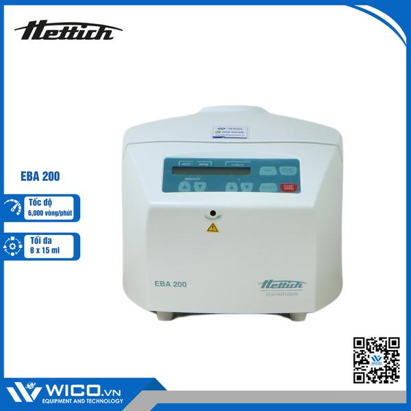 Máy Ly Tâm Hettich Đức EBA 200 | WICOLAB.VN - All For Lab