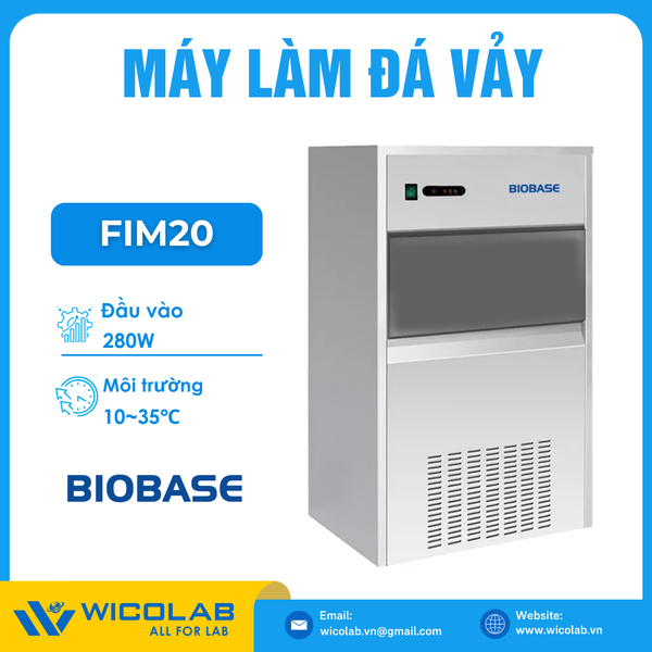 Máy Làm Đá Vảy Biobase FIM20 | 20kg/ngày | WICOLAB.VN - All For Lab