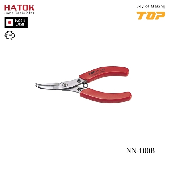 Kìm nhọn không gỉ TOP KOGYO NN-100B Nhật Bản
