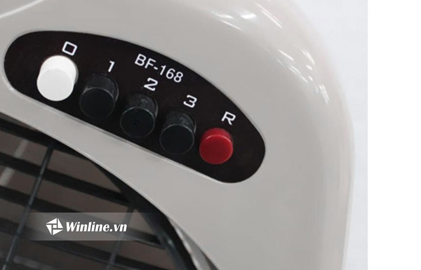 Quạt hộp chinghai BF-168 sải cánh 35cm, tự ngắt khi đổ