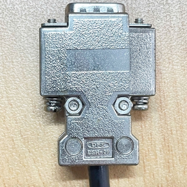 Đầu Hàn Com RS232 DB9 Đực DFS DSH-09 Và Vỏ Ốp Kim loại Connector Metal ...