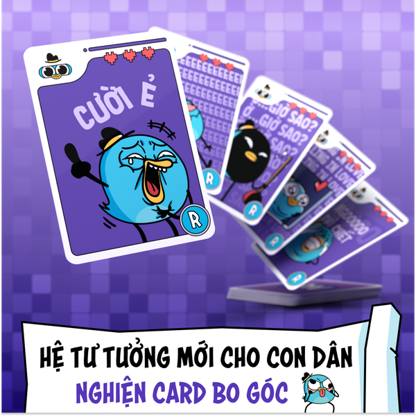 Card Bo góc/ thẻ nhân phẩm Èn En Én (pack 5 thẻ)