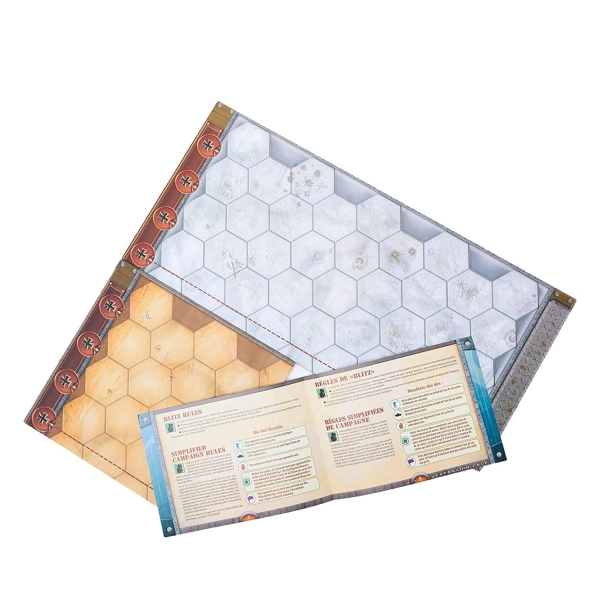 Memoir 44 Winter Desert Board Map