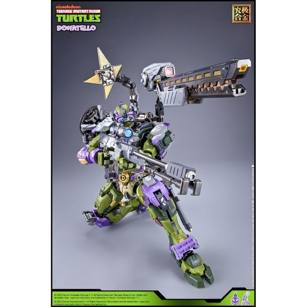Mô hình Ráp Sẵn Action Figure With Metal Frame Donatello Cơ Giáp Ninja ...