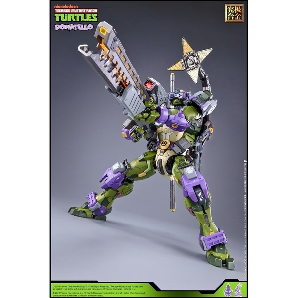 Mô hình Ráp Sẵn Action Figure With Metal Frame Donatello Cơ Giáp Ninja ...