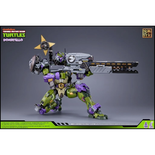 Mô hình Ráp Sẵn Action Figure With Metal Frame Donatello Cơ Giáp Ninja ...