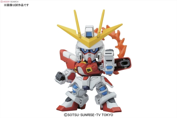Mô Hình Lắp Ráp Gundam SD BB 396 BUILD BURNING GUNDAM của Bandai Nhật Bản