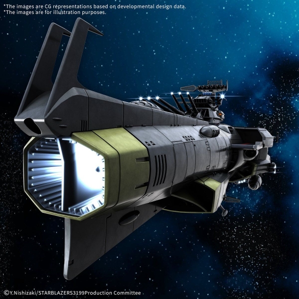 Mô Hình Lắp Ráp 1/1000 EFCF HYUGA CLASS BATTLECARRIER DCV-01 HYUGA của ...