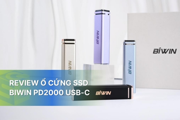 Đánh giá ổ cứng SSD di động Biwin PD2000