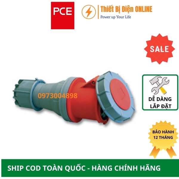 F235-6 PCE Ổ cắm nối di động 5P 63A IP67 kín nước